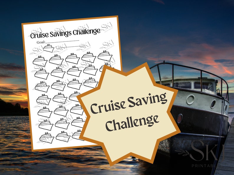 PRINTABLE Cruise Budget, Cruise Vacation Budget, Short-term Savings ...