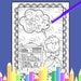 PRINTABLE Fantasy-themed Coloring Pages for Boys and Girls - Digital ...