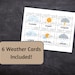 PRINTABLE Daily Weather Chart, Classroom Decor, Weather Chart Classroom ...