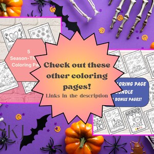 PRINTABLE Halloween Coloring Pages, Kids Halloween Coloring Sheets ...