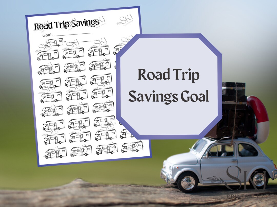 PRINTABLE, Road Trip Budget, Long Road Trip Budget, Short-term Savings ...