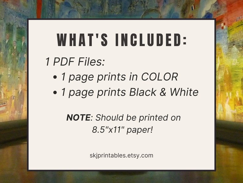 PRINTABLE Museum Scavenger Hunt Worksheet - Field Trip Worksheet for ...