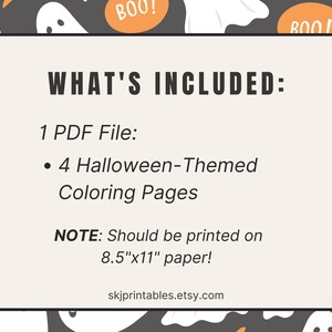 PRINTABLE Halloween Coloring Pages, Kids Halloween Coloring Sheets ...