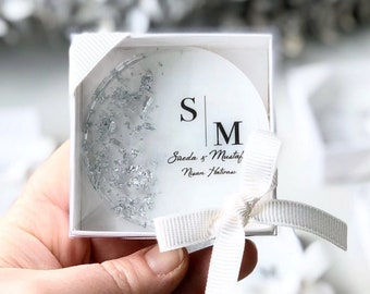 Resin Magnet Wedding Favors, Wedding Favors for Guests in Bulk, Epoxy ...