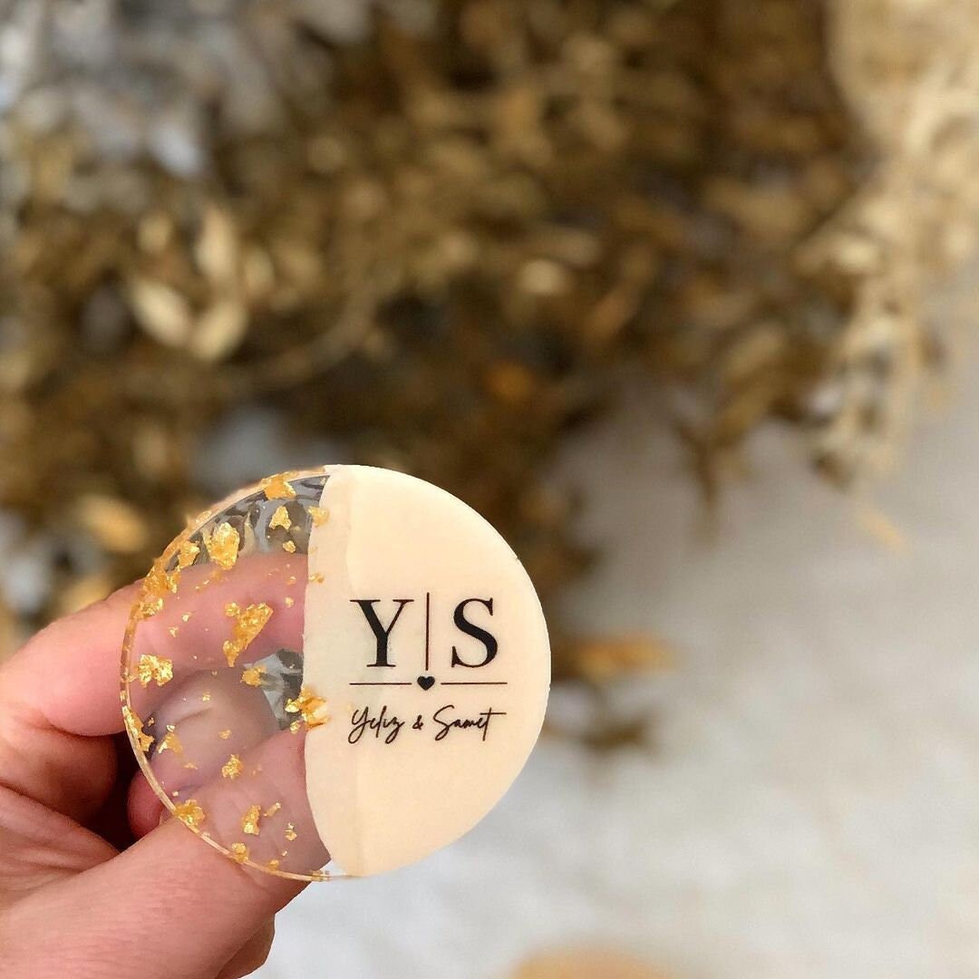 Resin Magnet Wedding Favors, Wedding Favors for Guests in Bulk, Epoxy ...