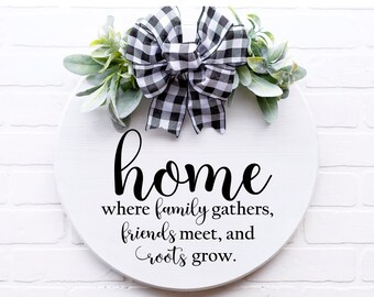 Its the Most Wonderful Time of the Year Christmas Door Hanger Door Sign ...