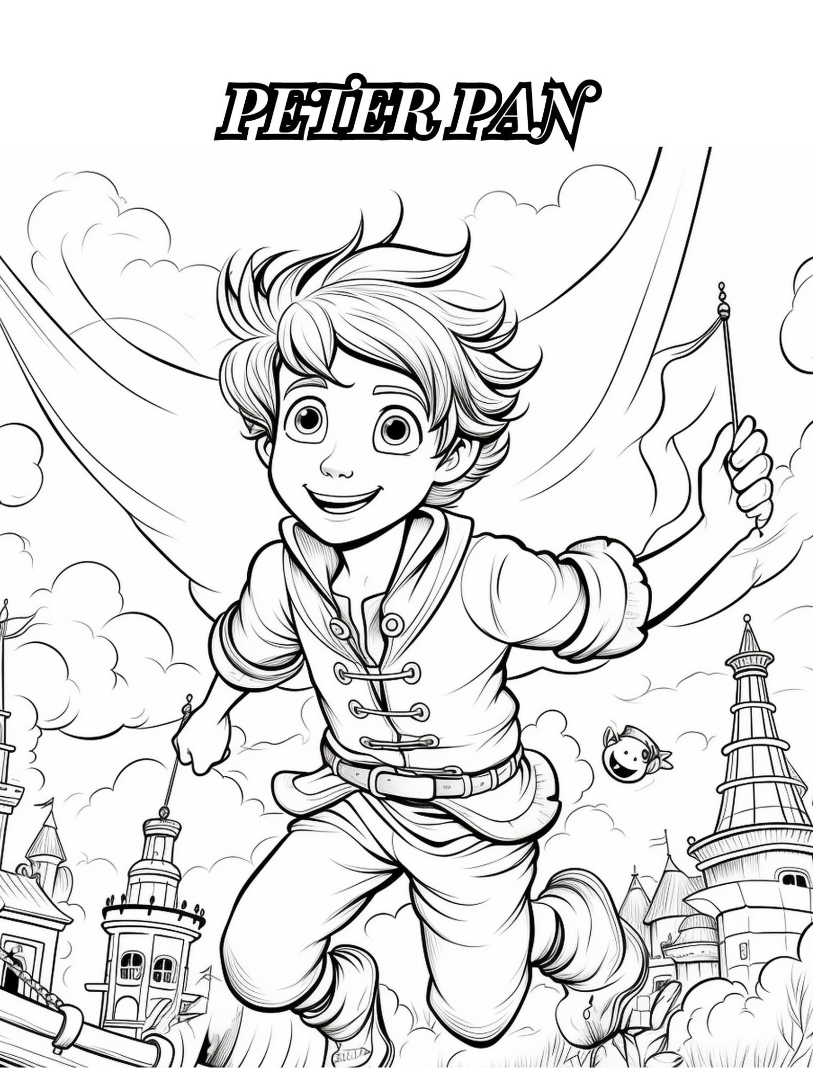 10 Cartoon Famous Characters Coloring Pages, Printable Coloring Page ...