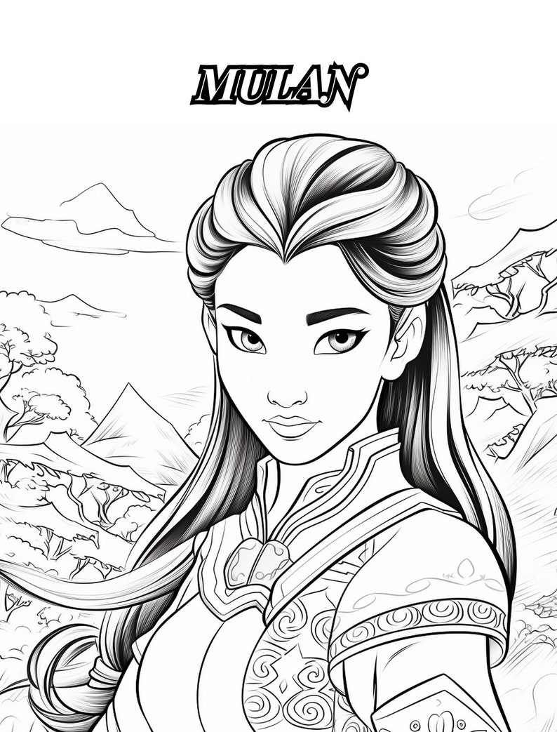 10 Cartoon Famous Characters Coloring Pages, Printable Coloring Page ...