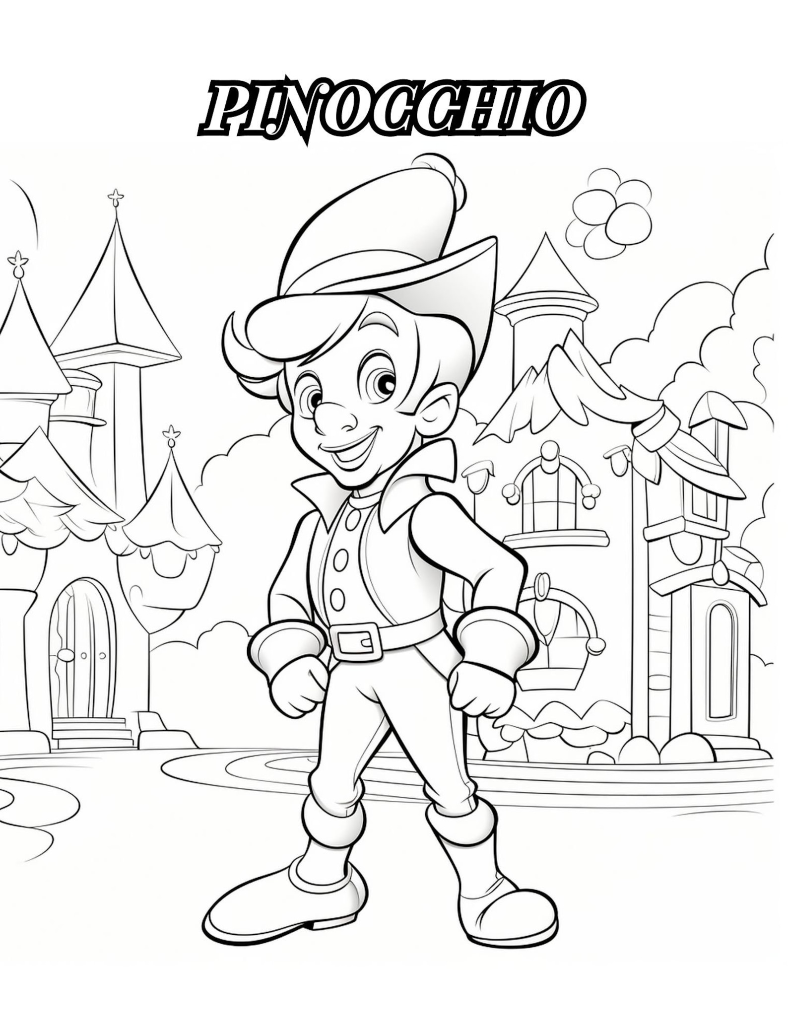 10 Cartoon Famous Characters Coloring Pages, Printable Coloring Page ...