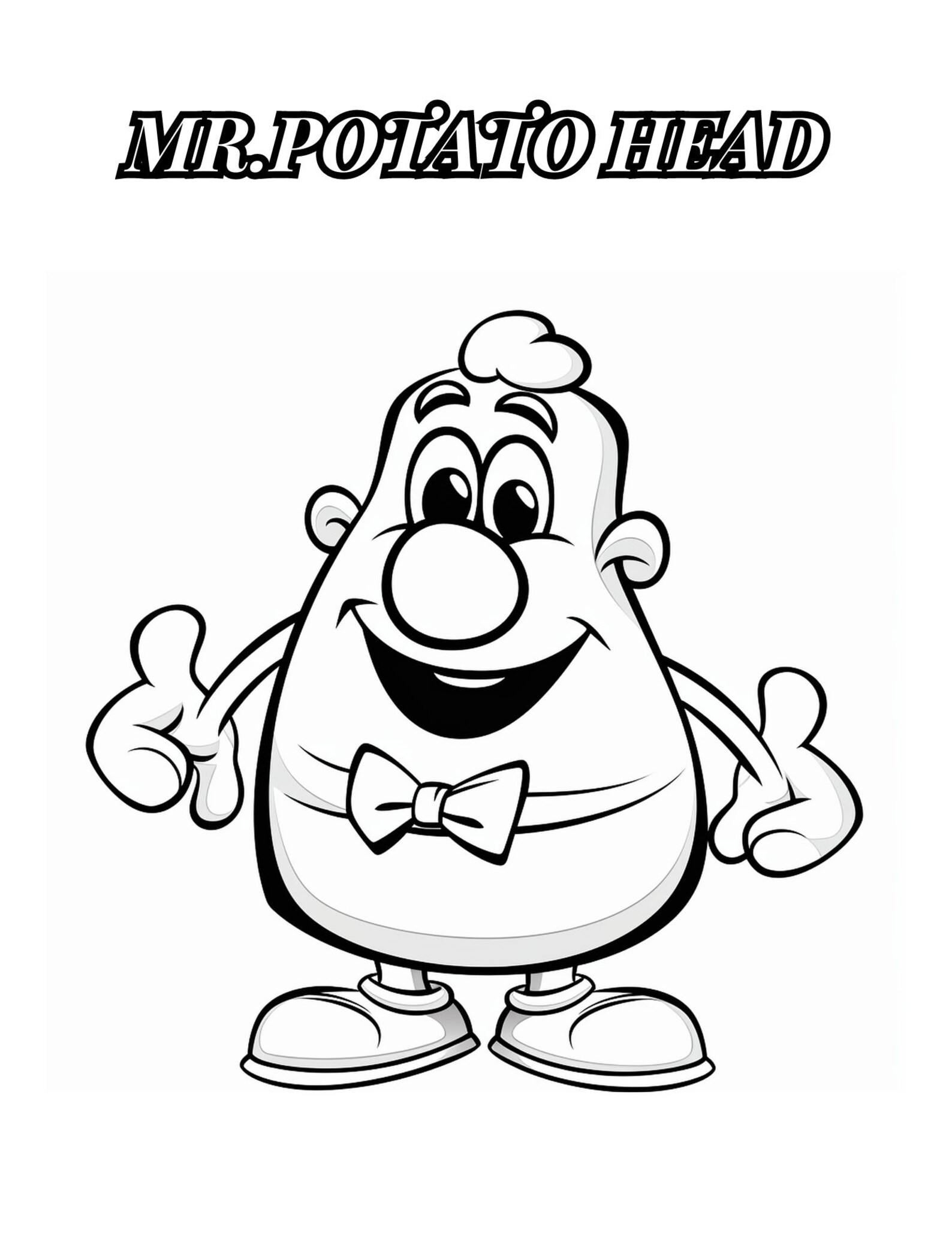 10 Cartoon Famous Characters Coloring Pages, Printable Coloring Page ...