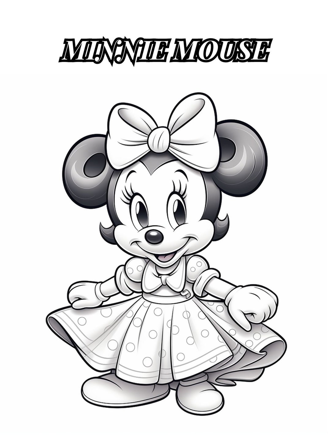 10 Cartoon Famous Characters Coloring Pages, Printable Coloring Page ...