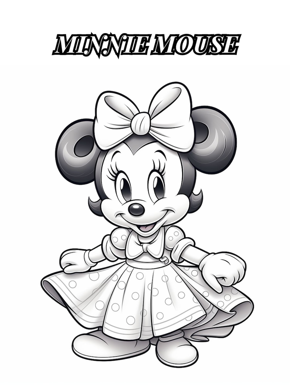 10 Cartoon Famous Characters Coloring Pages, Printable Coloring Page ...