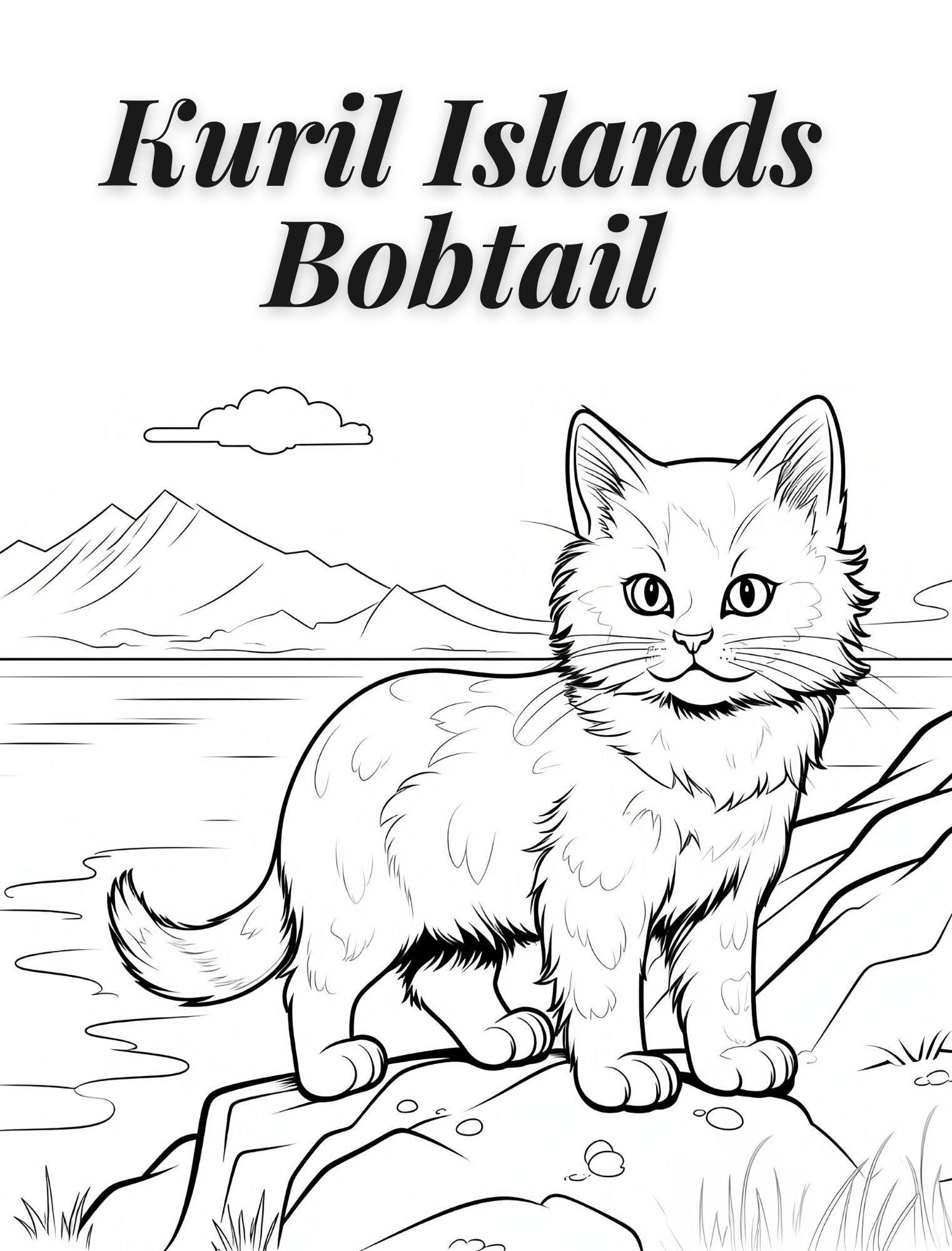 10 Enchanting Cats Coloring Pages, Printable Coloring Page, Printable ...
