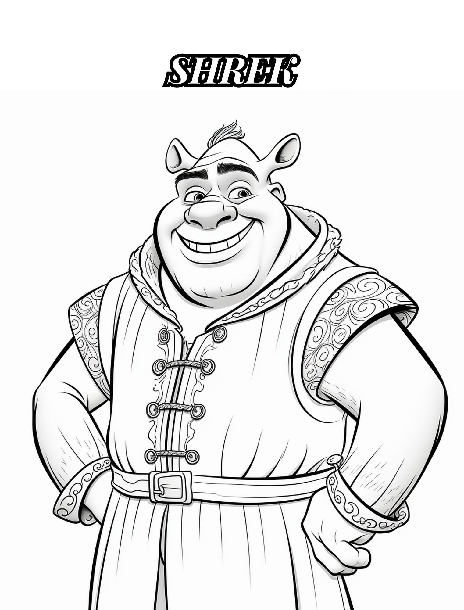 10 Cartoon Famous Characters Coloring Pages, Printable Coloring Page ...