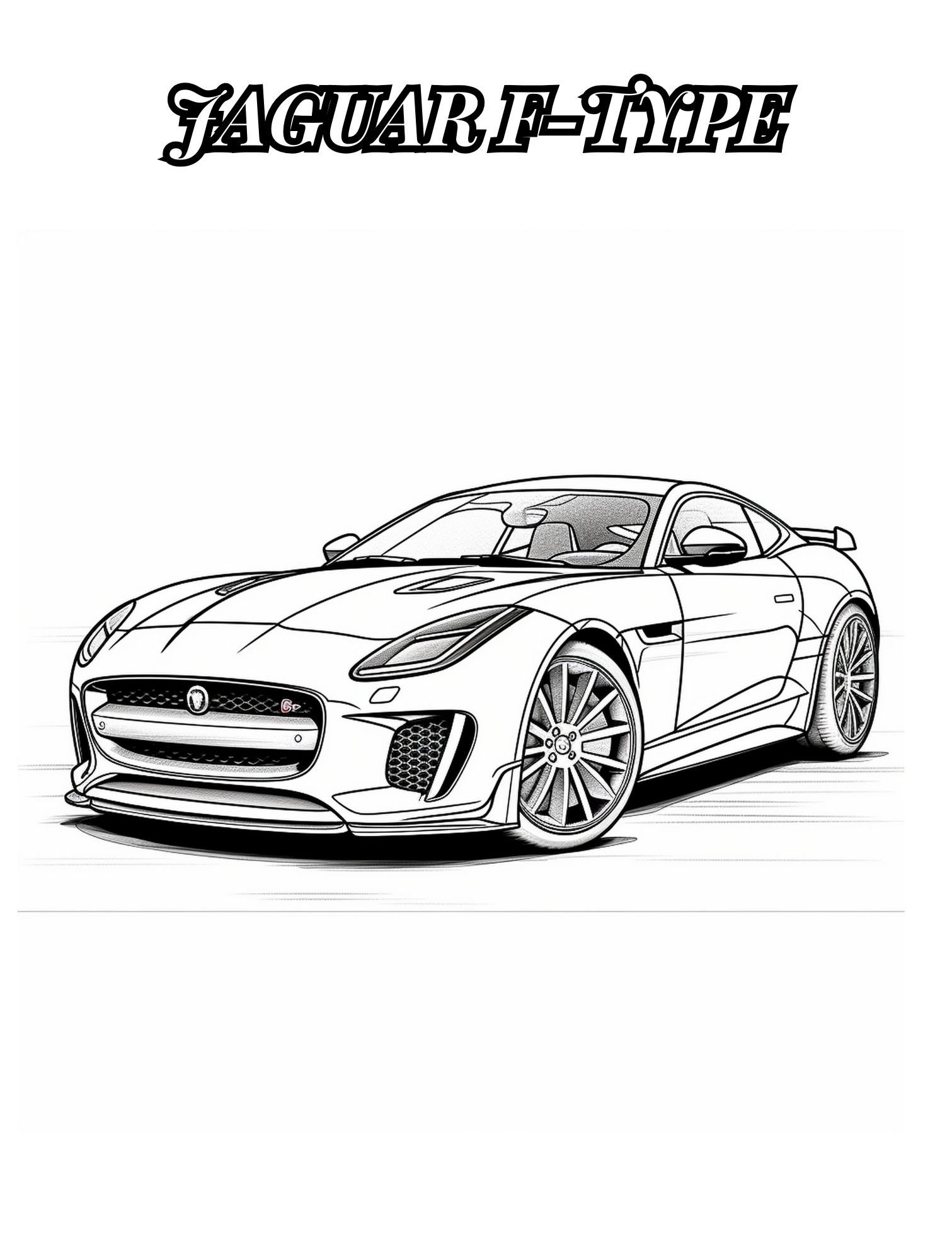 Amazing Cars Coloring Book, Printable Coloring Page, Cars Coloring ...