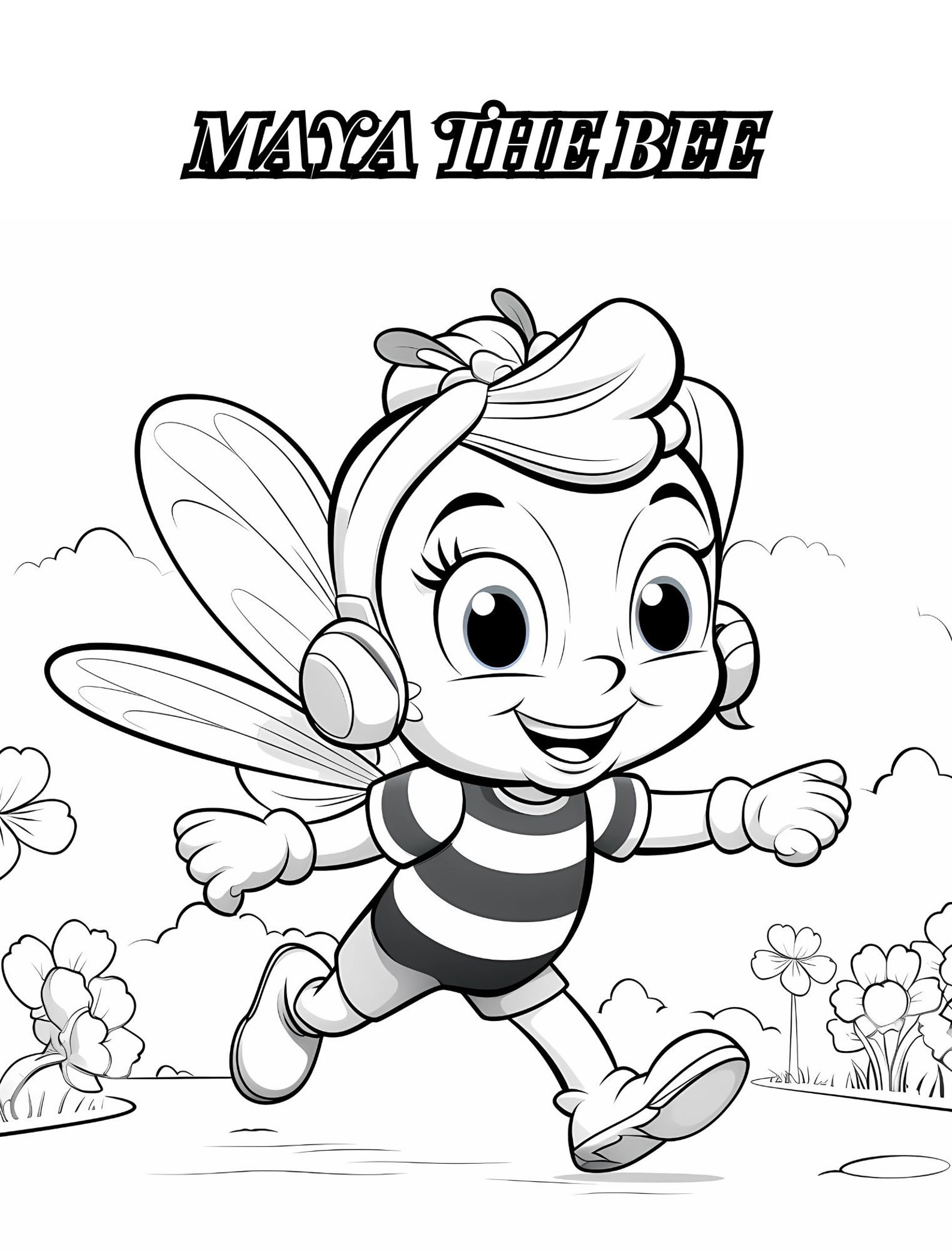 10 Cartoon Famous Characters Coloring Pages, Printable Coloring Page ...