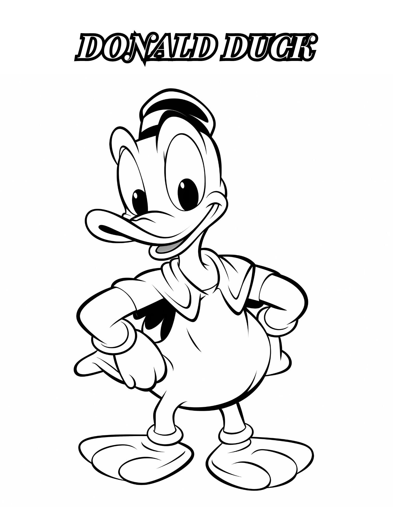 10 Cartoon Famous Characters Coloring Pages, Printable Coloring Page ...