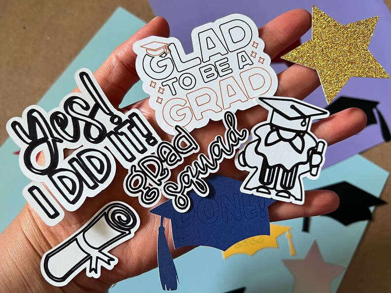 Build-your-own Confetti Pack | Graduation Party Embellishment ...
