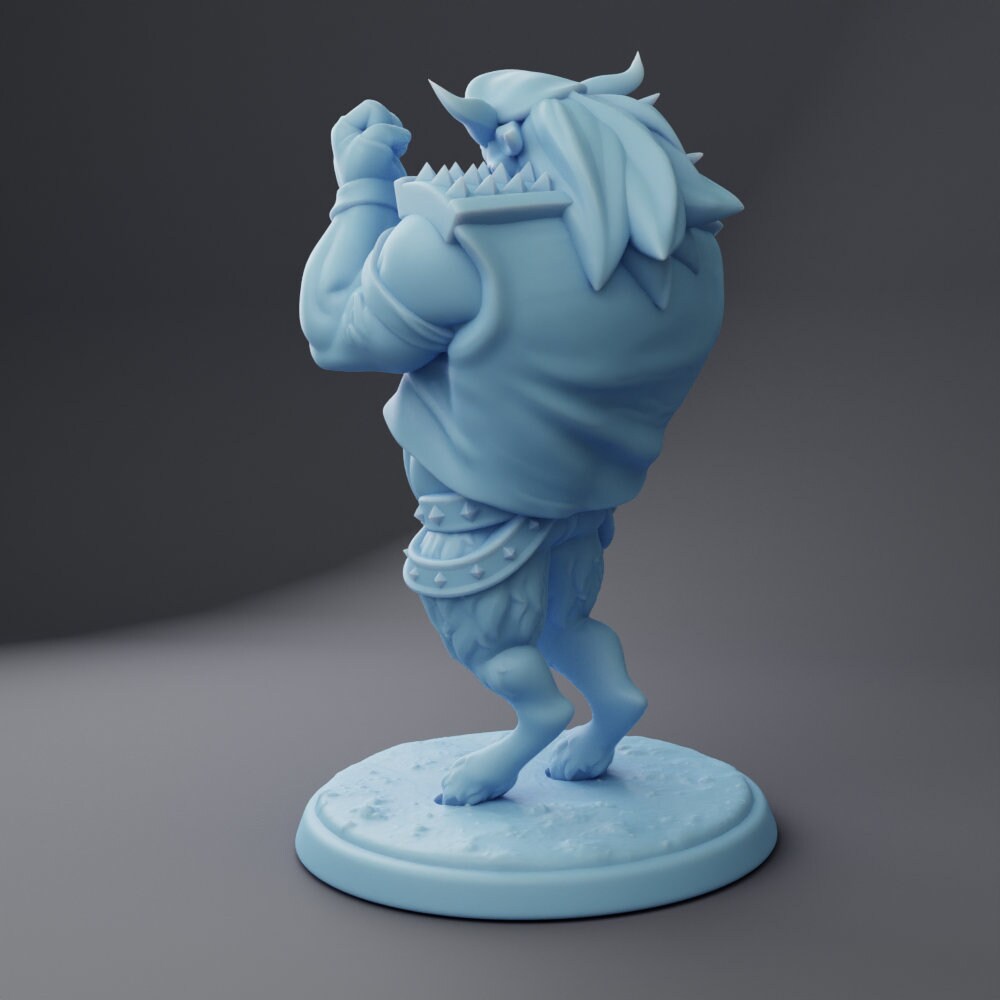 Satyr Cowboy-biker 3D Printed Figure 3D Print Miniature - Etsy