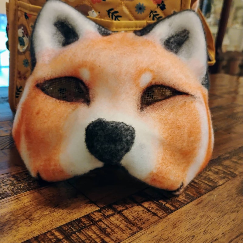 Therian Red Fox Mask - Etsy