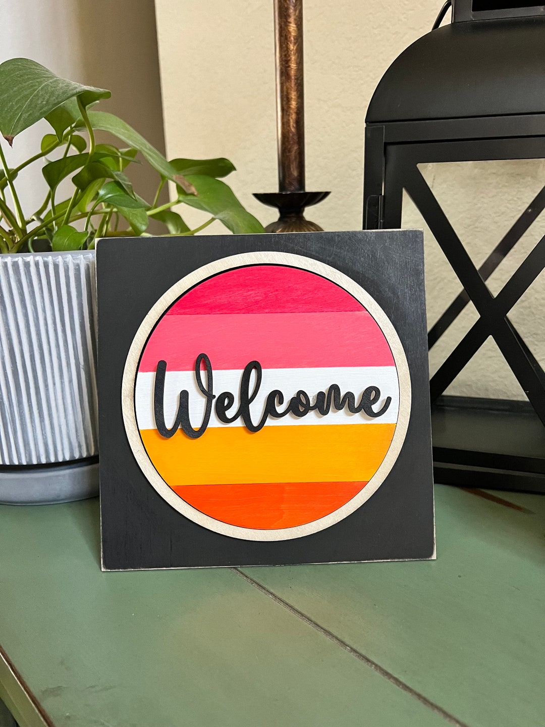 Proudly Lesbian Interchangeable Welcome Sign Versatile Bisexual Pride ...