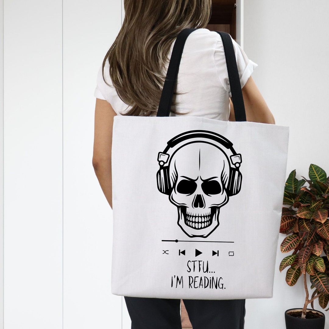 STFU... I'm Reading Tote Bag. STFU... I'm Reading Bag. - Etsy