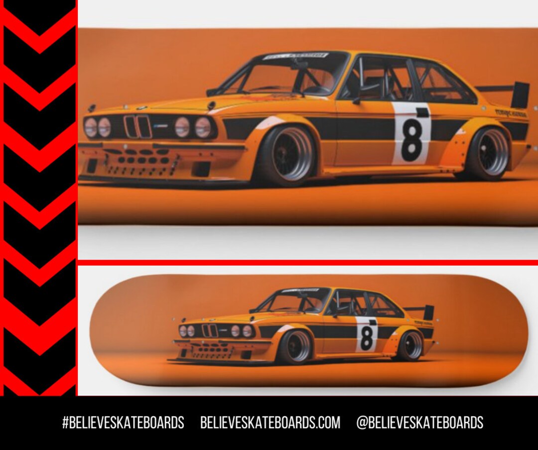 BMW- Custom Skateboard - Etsy