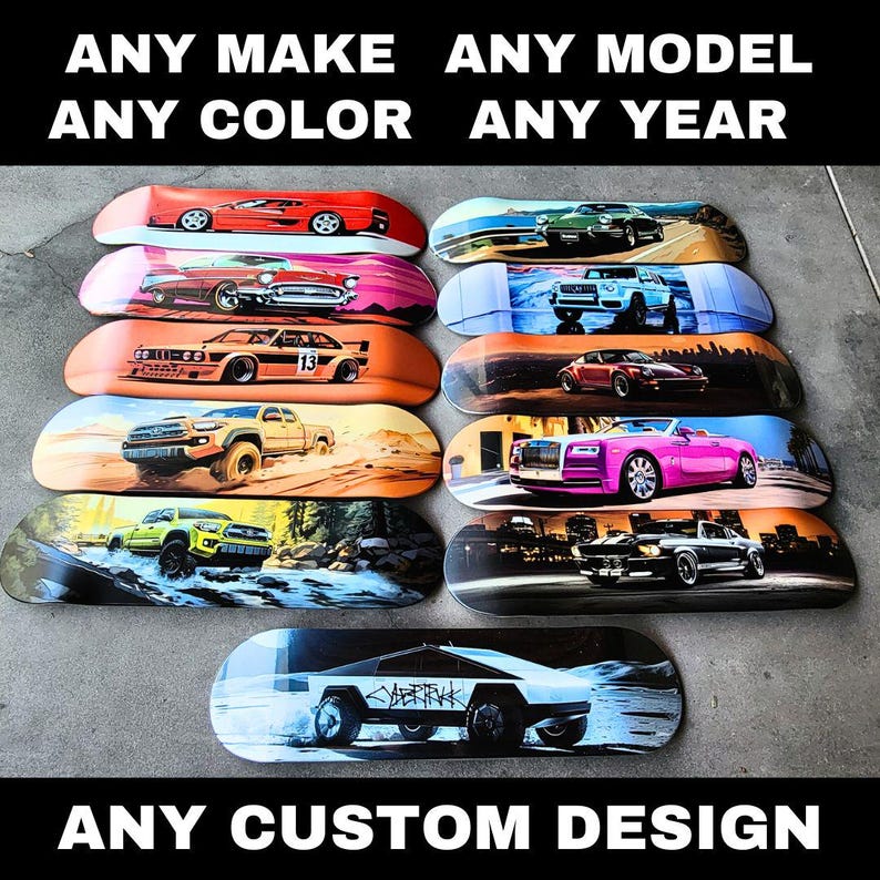 Land Rover- Custom Skateboard - Etsy