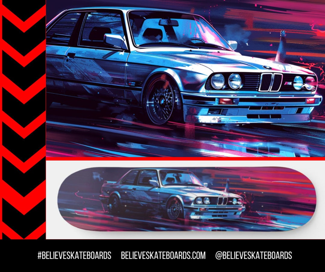 BMW Custom Skateboard - Etsy