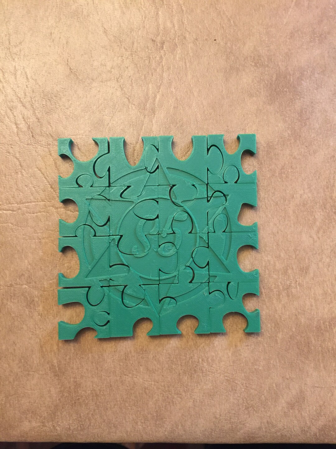 No Edged Puzzle 3D Print - Etsy