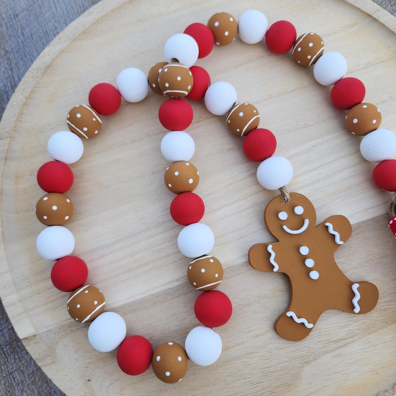 Gingerbread Garland - Etsy