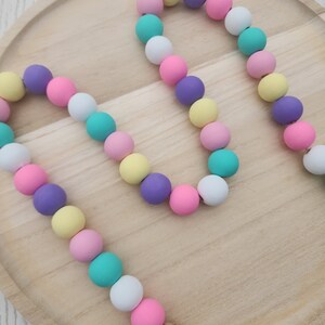 Pastel Easter Bead Garland - Etsy