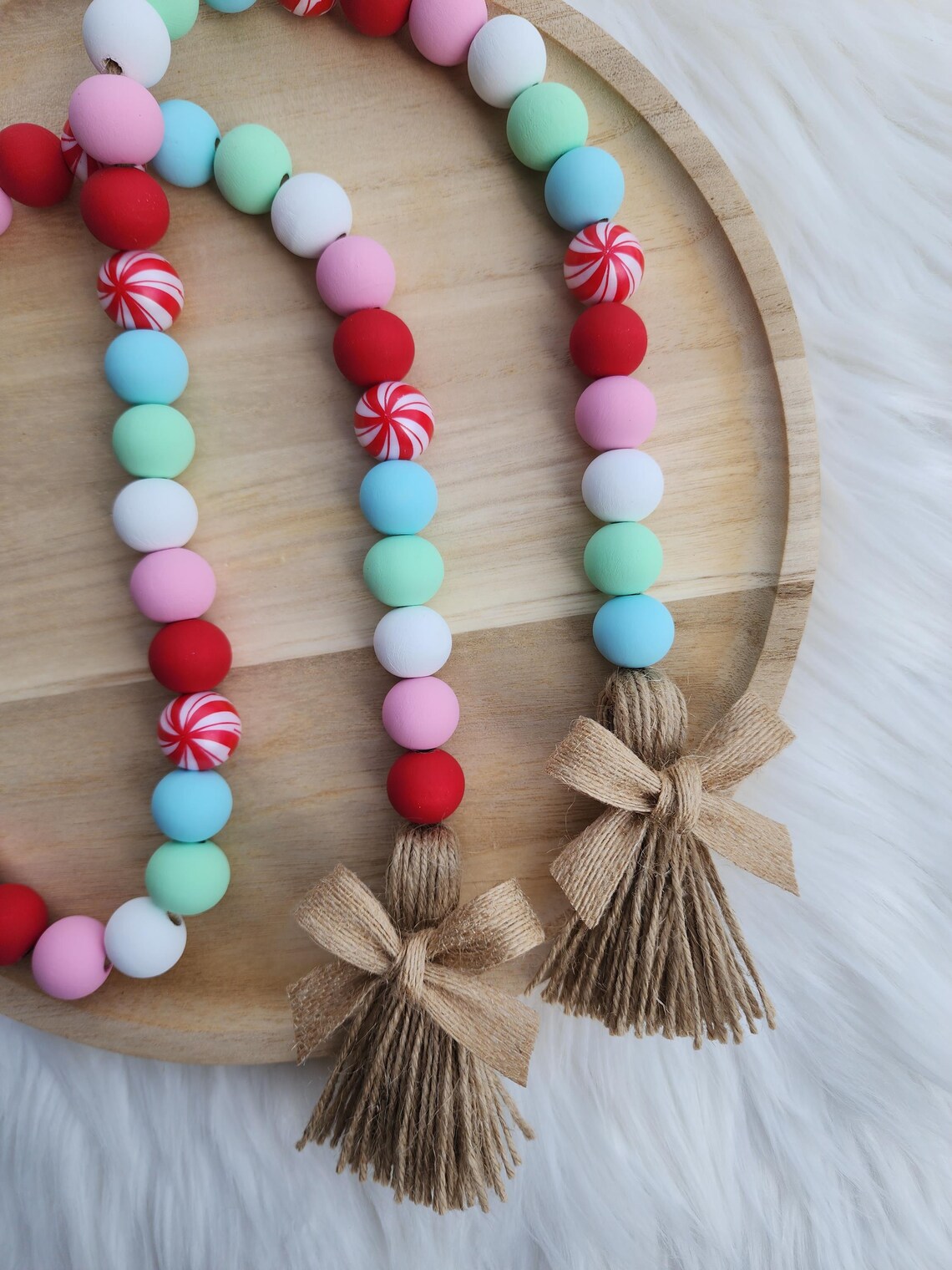 Peppermint Garland | Gingerbread House | Fun Christmas Garland | Candy ...