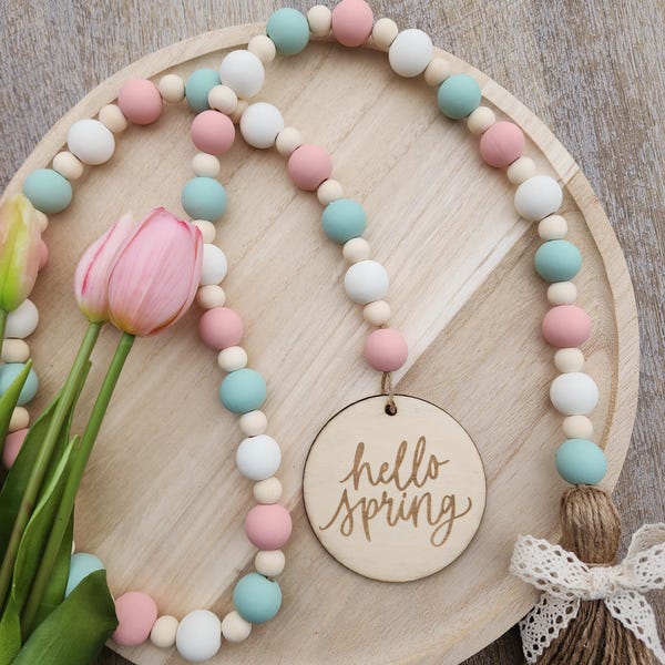 Spring Garland - Etsy