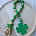 St. Patrick's Day 4 Leaf Clover Garland - Etsy