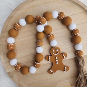 Gingerbread Decor | Gingerbread Cookie Garlands | Kitchen Christmas ...