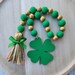 St. Patrick's Day 4 Leaf Clover Garland - Tiered Tray Decor - Farmhouse ...