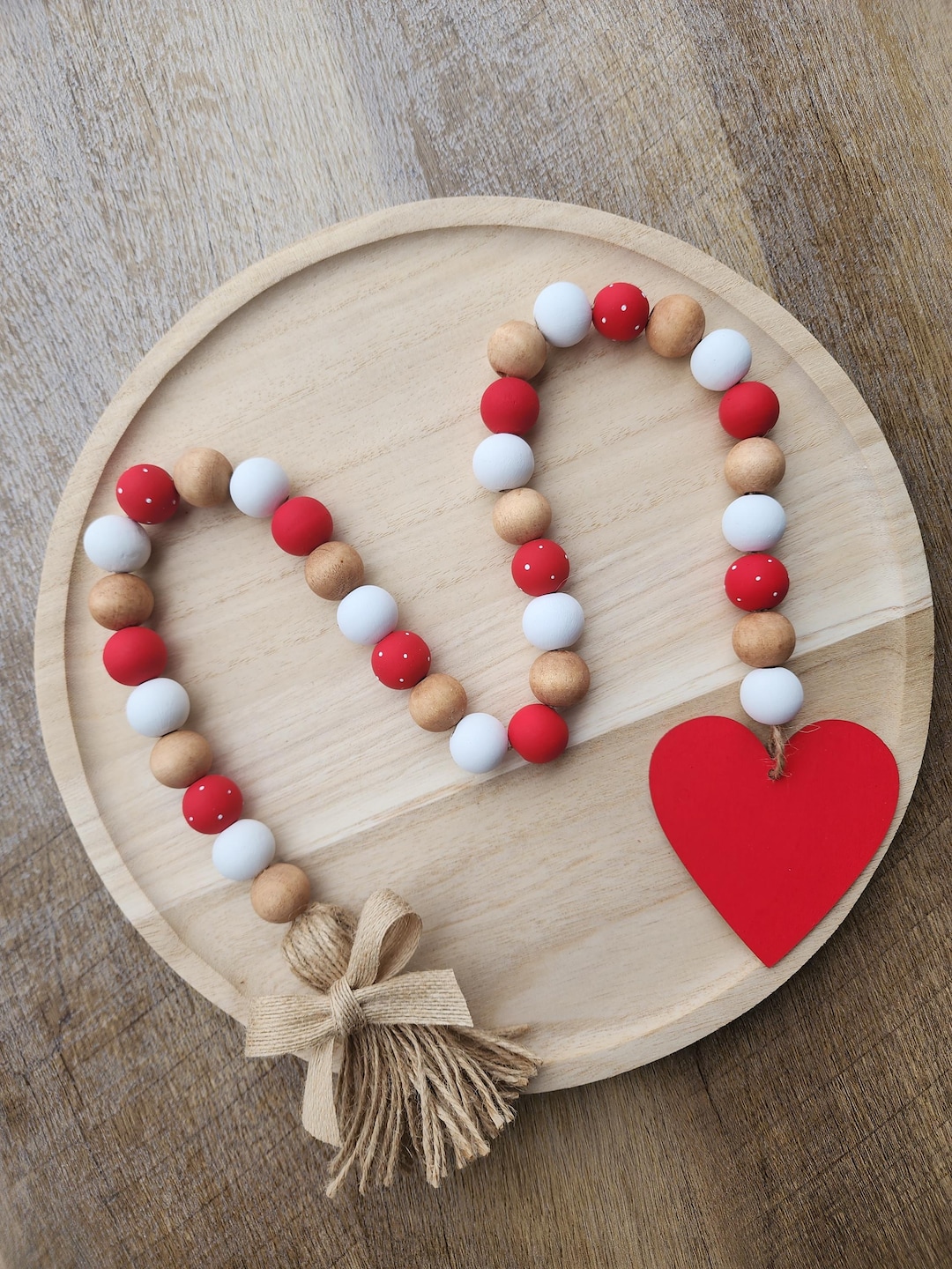 Valentine's Day Heart Garland - Etsy