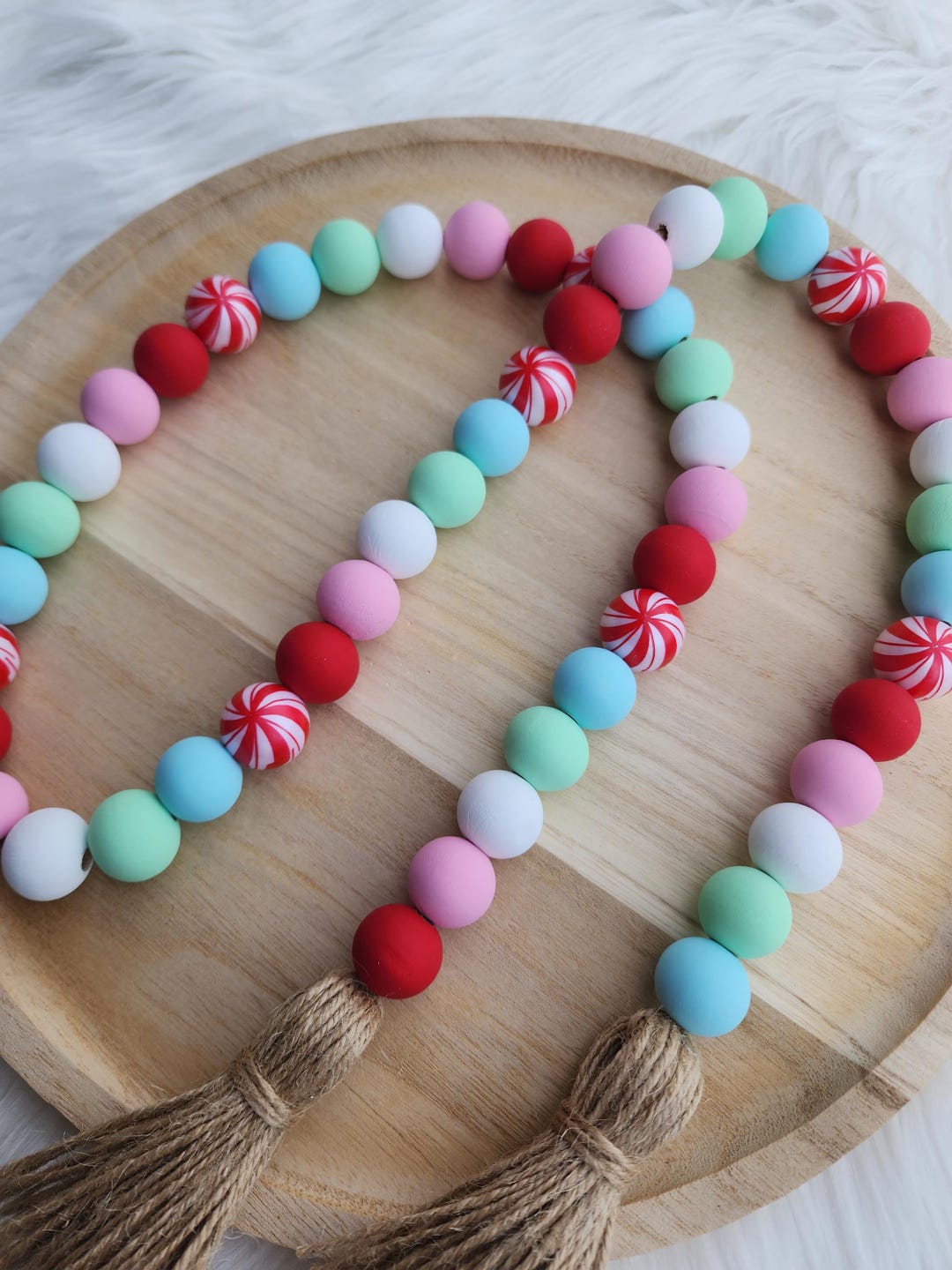 Peppermint Garland | Gingerbread House | Fun Christmas Garland | Candy ...