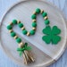 St. Patrick's Day 4 Leaf Clover Garland - Etsy