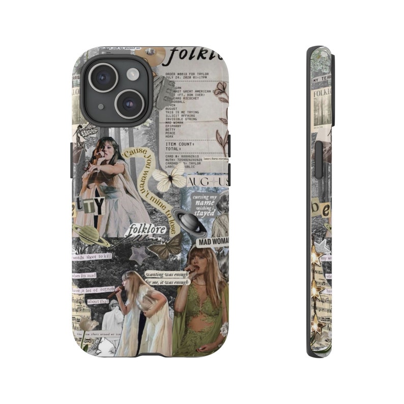 Taylor Swift Folklore Phone Case TTPD iPhone Samsung Galaxy Google Pixel Taylor New Album Gift ...