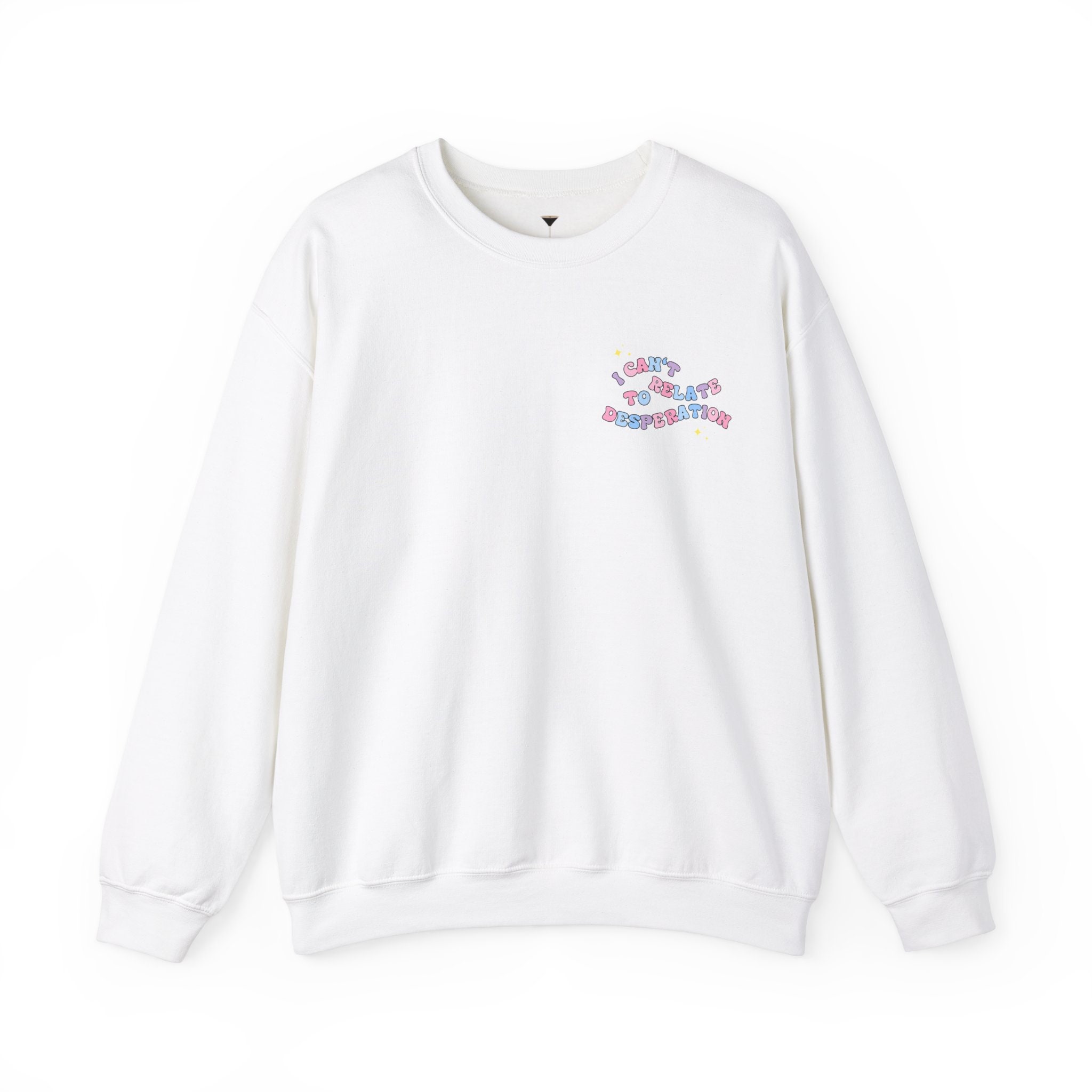I Can't Relate to Desperation Sweatshirt Espresso Sabrina Carpenter ...