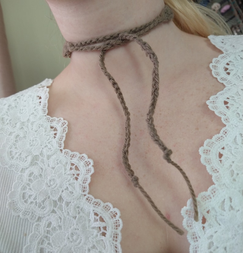 Easy Choker Crochet Pattern - Etsy