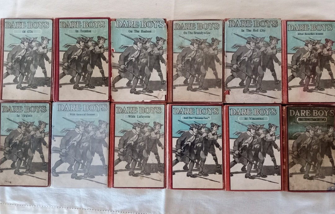 Rare, Complete Set 2nd Printing the Dare Boys Revolutionary War ...