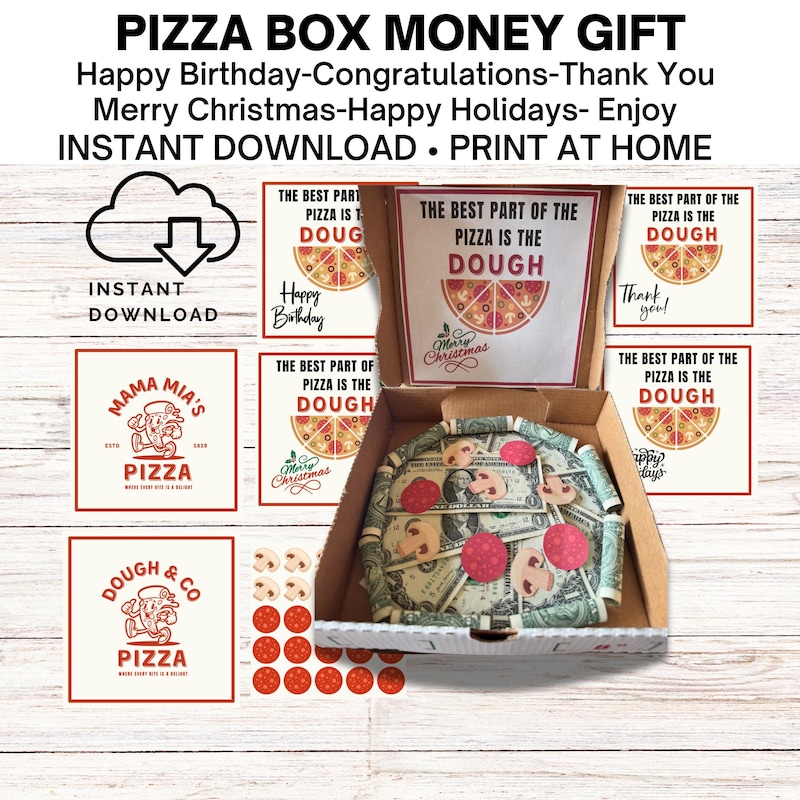 Gift Pizza Cash Box - 60+ Gift Ideas for 2026
