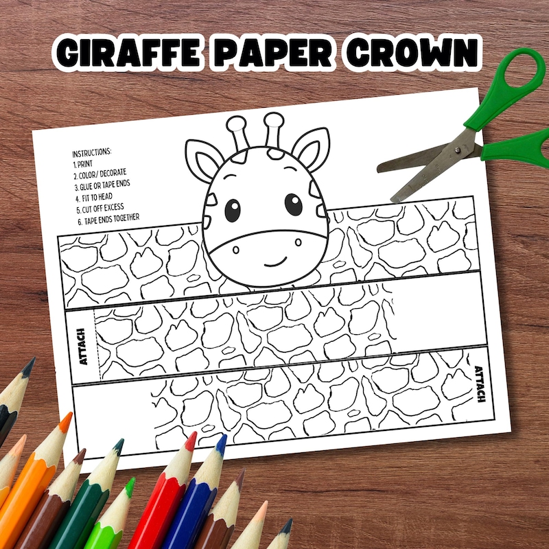 Animal Headband Zoo Craft - Etsy