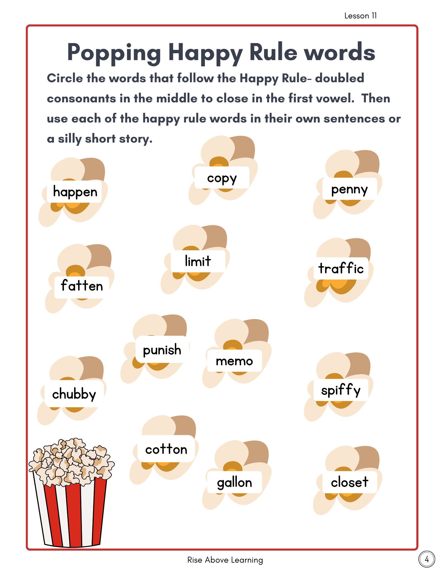 2nd-3rd Grade Phonics Lessons, Printable, Instant Download - Etsy
