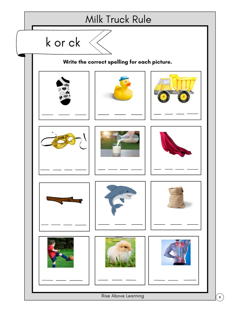 First Grade Phonics Lessons, Printable, Instant Download - Etsy