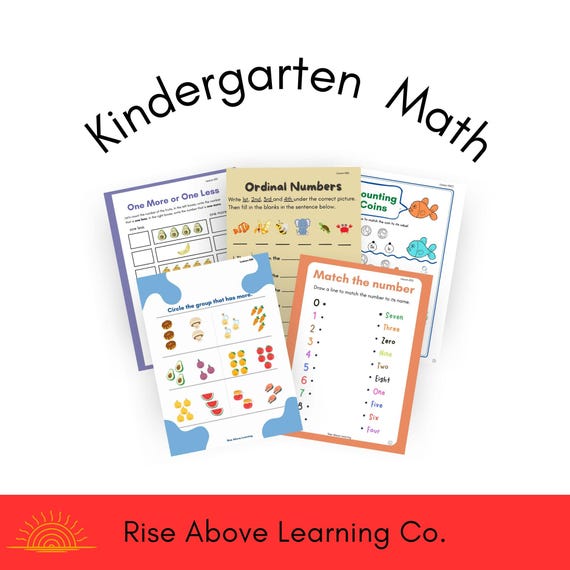 What Is Kindergarten Math Curriculum
