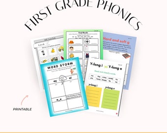 Phonics CVC Short Vowels Story Sequence for Kindergarten and - Etsy ...